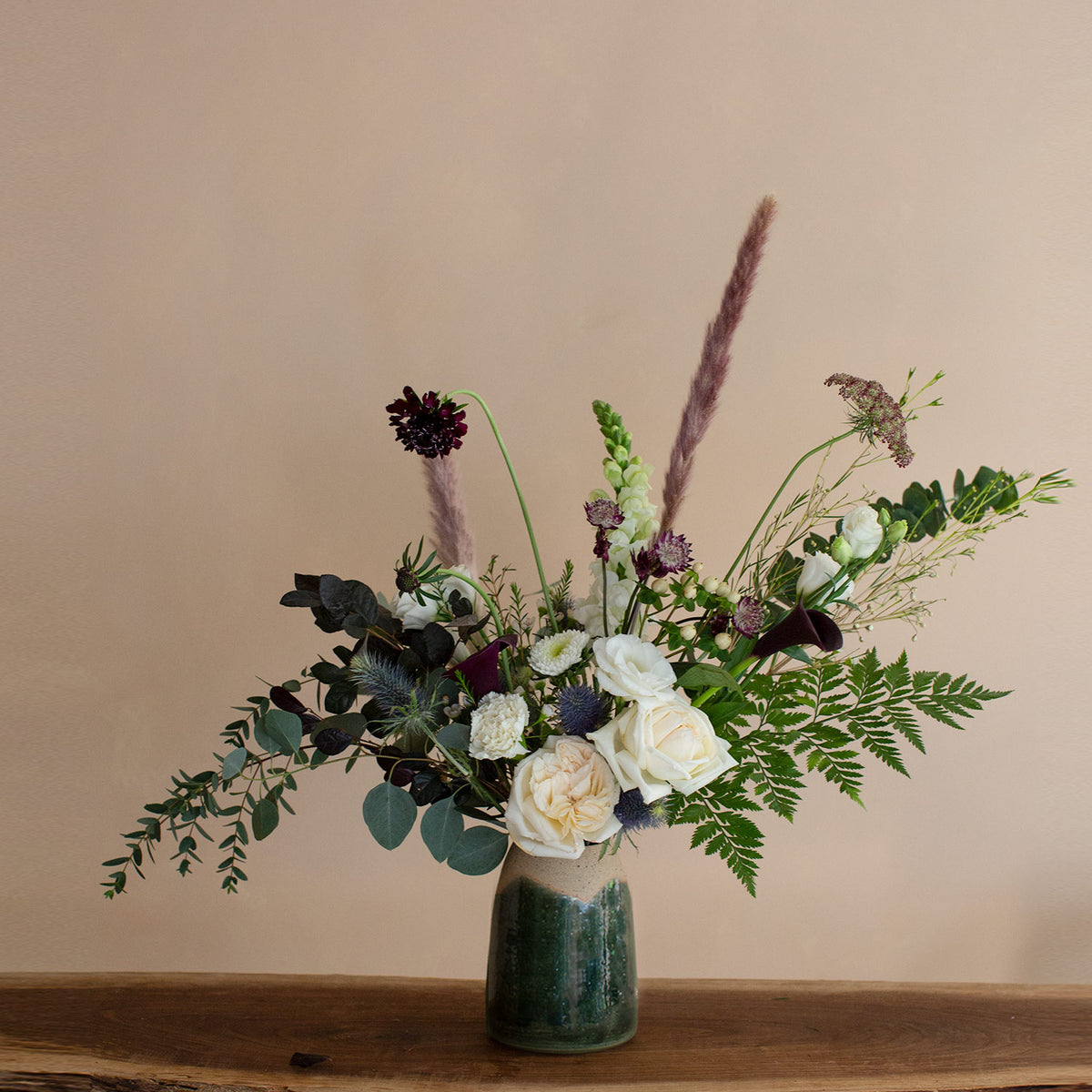 Limited Edition: Small Evergreen Vase & Midwinter Melody Bouquet – The ...